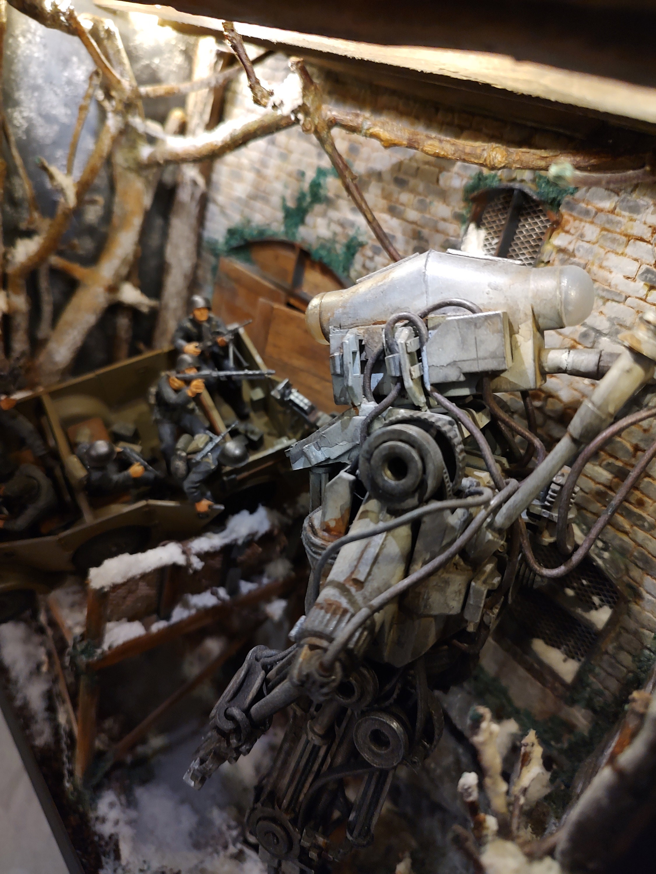 1:35 Scale WW2 Robot Apocalypse Diorama. - Etsy