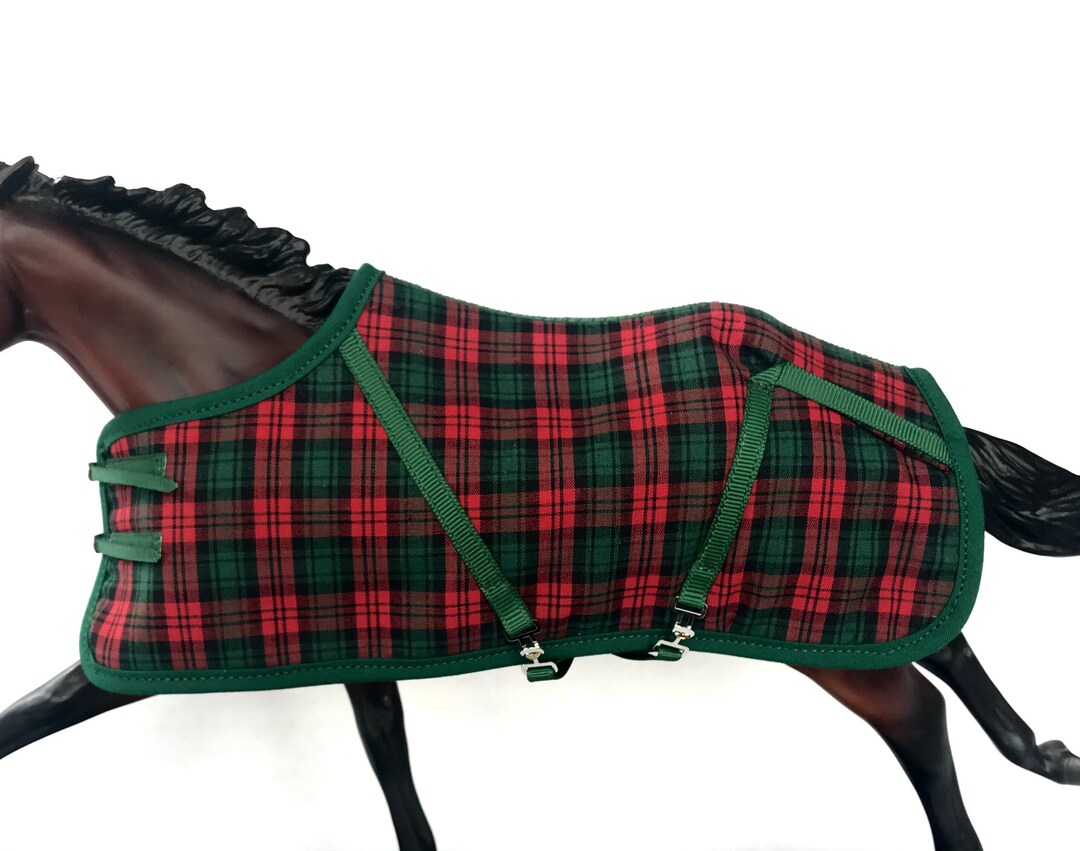 Tartan Plaid Blanket LSQ Handmade for Traditional Breyer, Peter Stone ...
