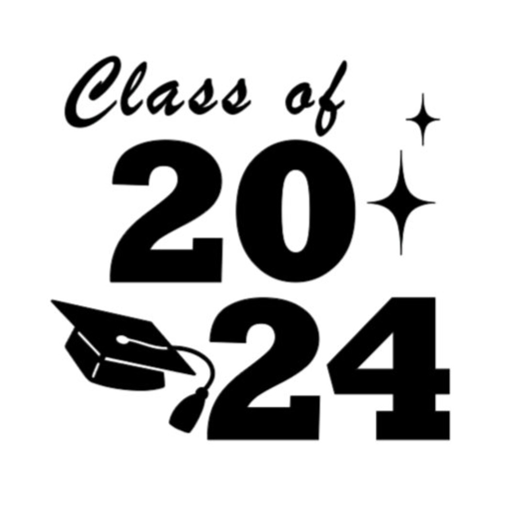 Class of 2024 Decal - Etsy
