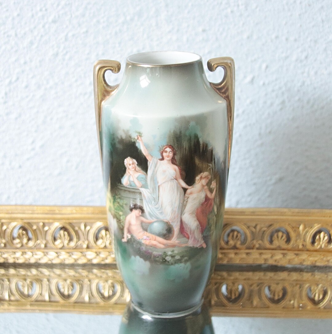 Beautiful Antique RS Suhl Small Vase, Romantic Women Decor, Schlegelmilch, Germany - Etsy Australia