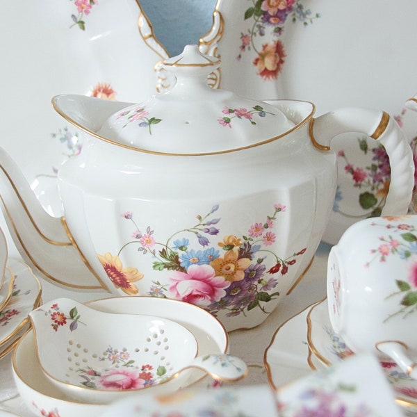 Royal Crown Derby Tea Set - Etsy