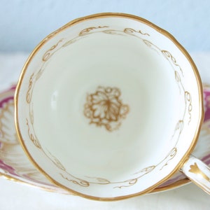 Rare Antique Chocolate Cup and Saucer by Thomas Grainger, Hand Painted ...