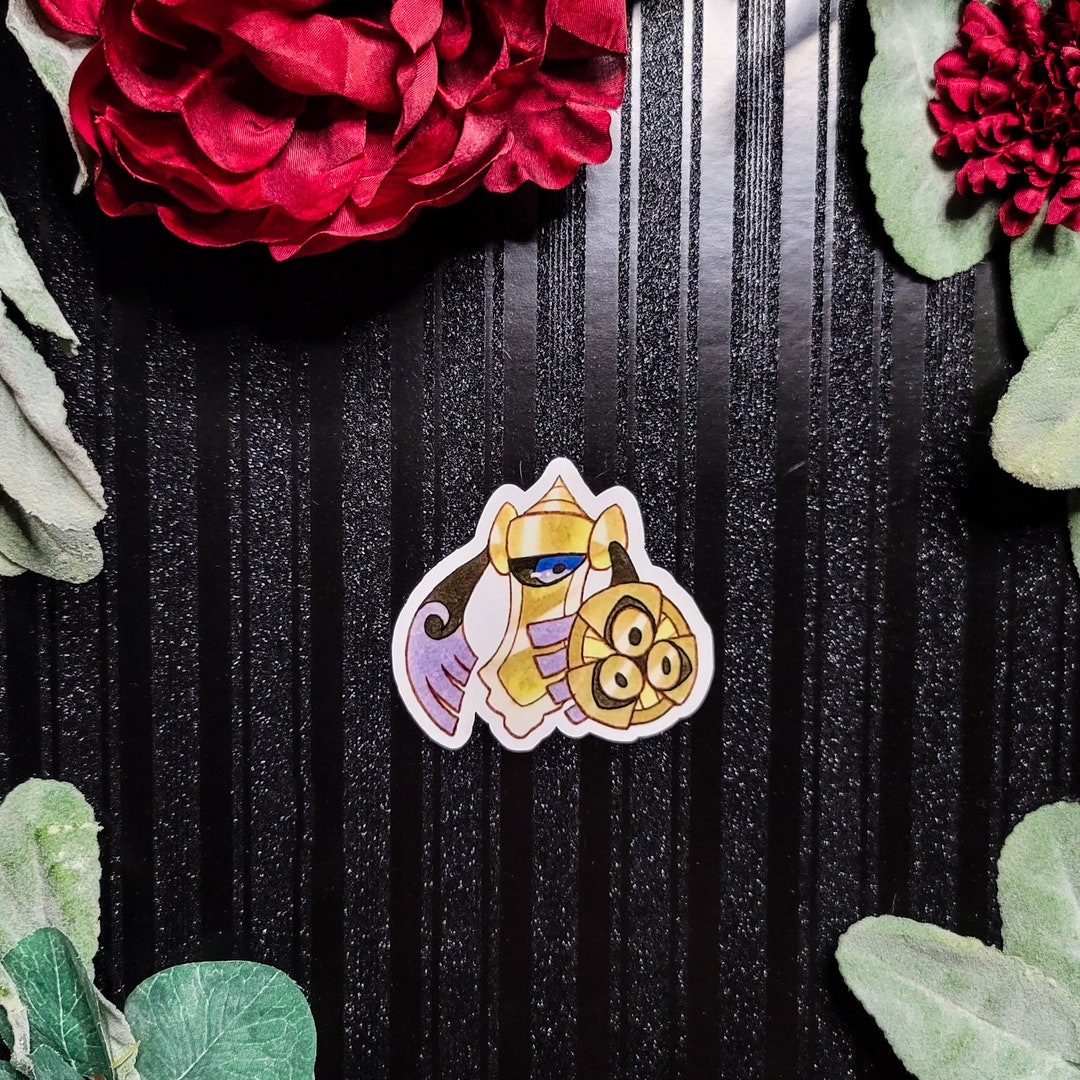 Chibi Aegislash Pokemon Sticker,blade Form, Premium Glossy or Matte ...