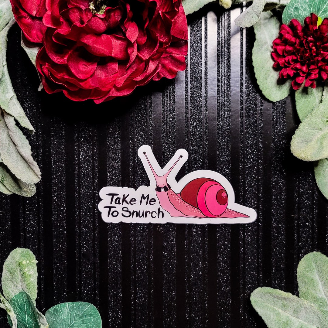 Take Me to Snurch Sticker / Snail Premium Glossy or Matte - Etsy