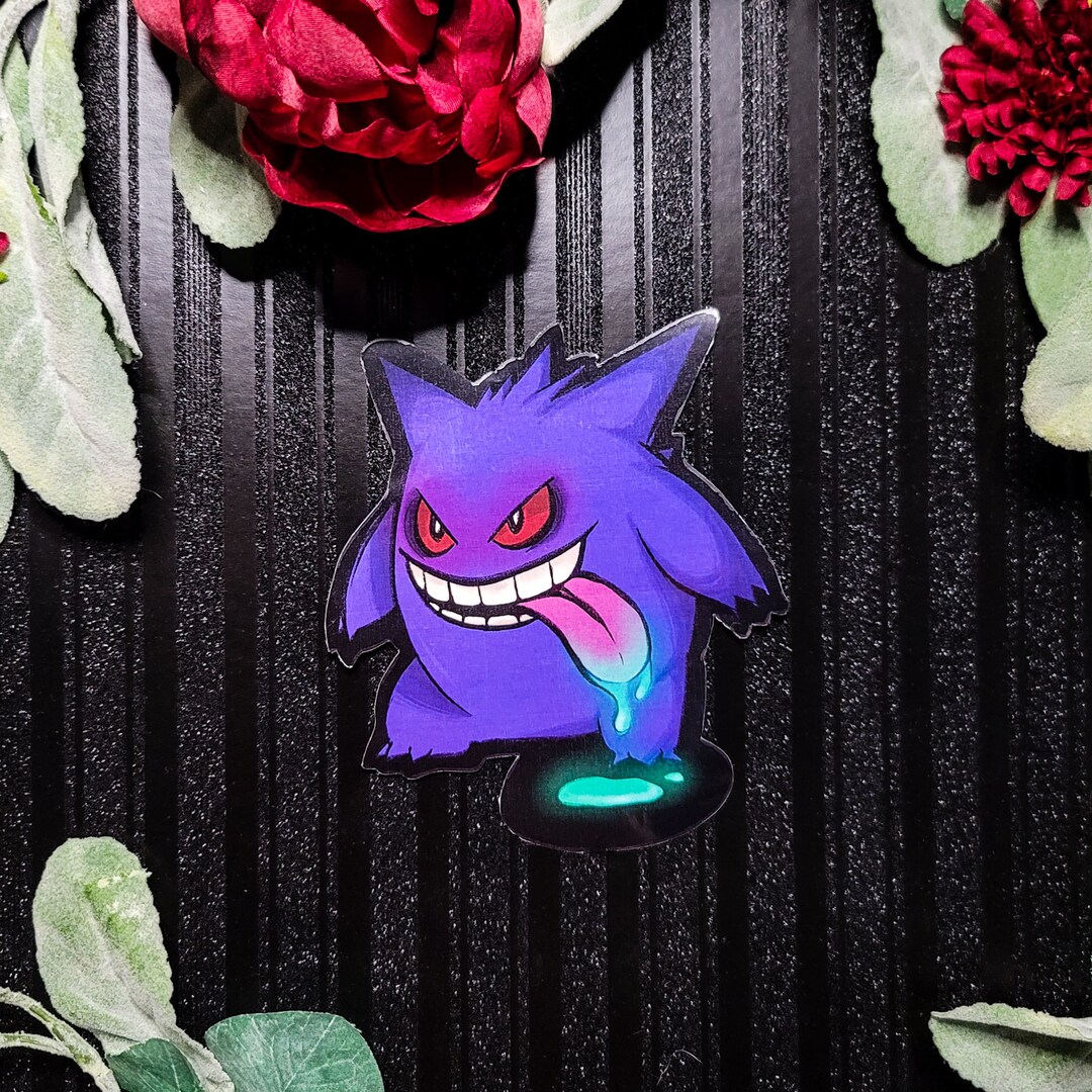 Gengar Pokemon / Pokemon Go, Halloween Shadow Type, Gen 1 Premium ...