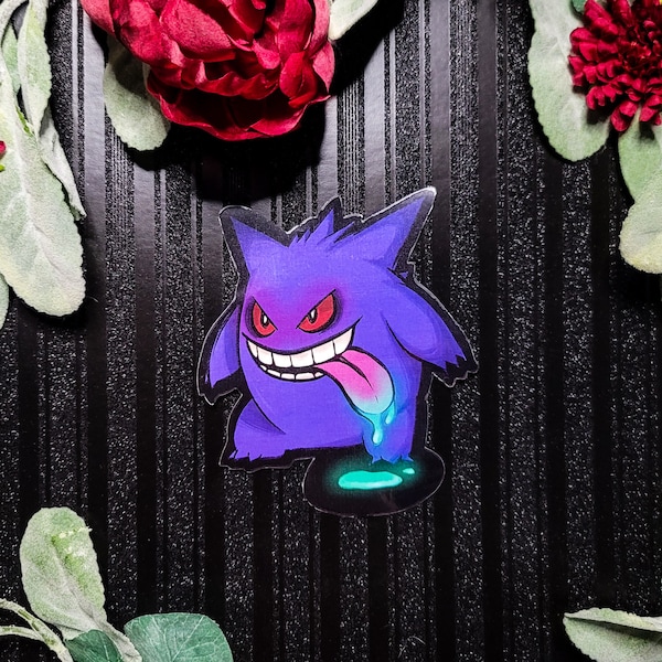 Gengar Sticker - Etsy