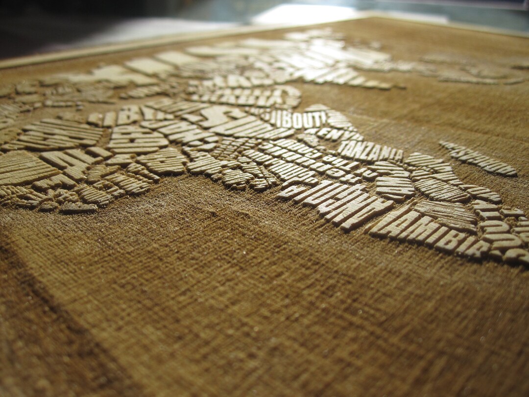 Planisfero Mappamondo File Vector Laser Engraving and Cut - Etsy UK