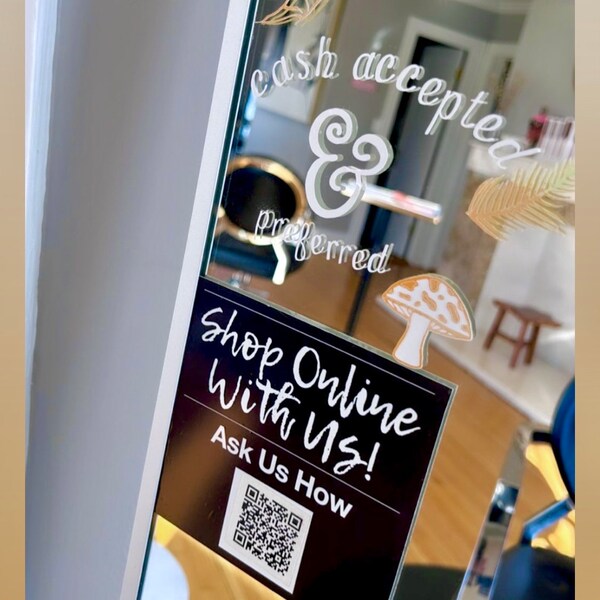 Mirror Stickers - Etsy