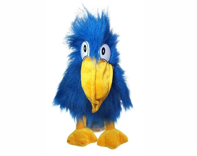 Toko the Absurd Blue Bird Full Body Hand Puppet 1997 - Etsy