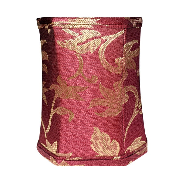 Burgundy Side Lamp - Etsy
