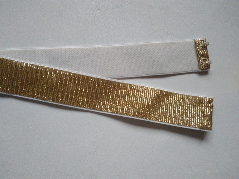 Gold Elastic Belt Silver Stretch Belt Elastic Belt Womens - Etsy