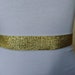 Gold Elastic Belt Silver Stretch Belt Elastic Belt Womens - Etsy