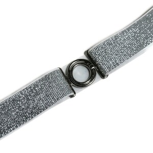 Gold Elastic Belt Silver Stretch Belt Elastic Belt Womens - Etsy