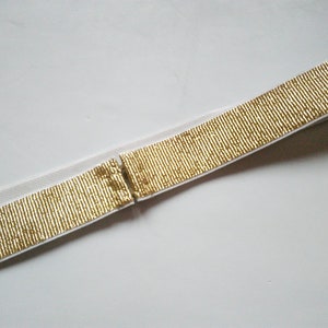 Gold Elastic Belt Silver Stretch Belt Elastic Belt Womens - Etsy