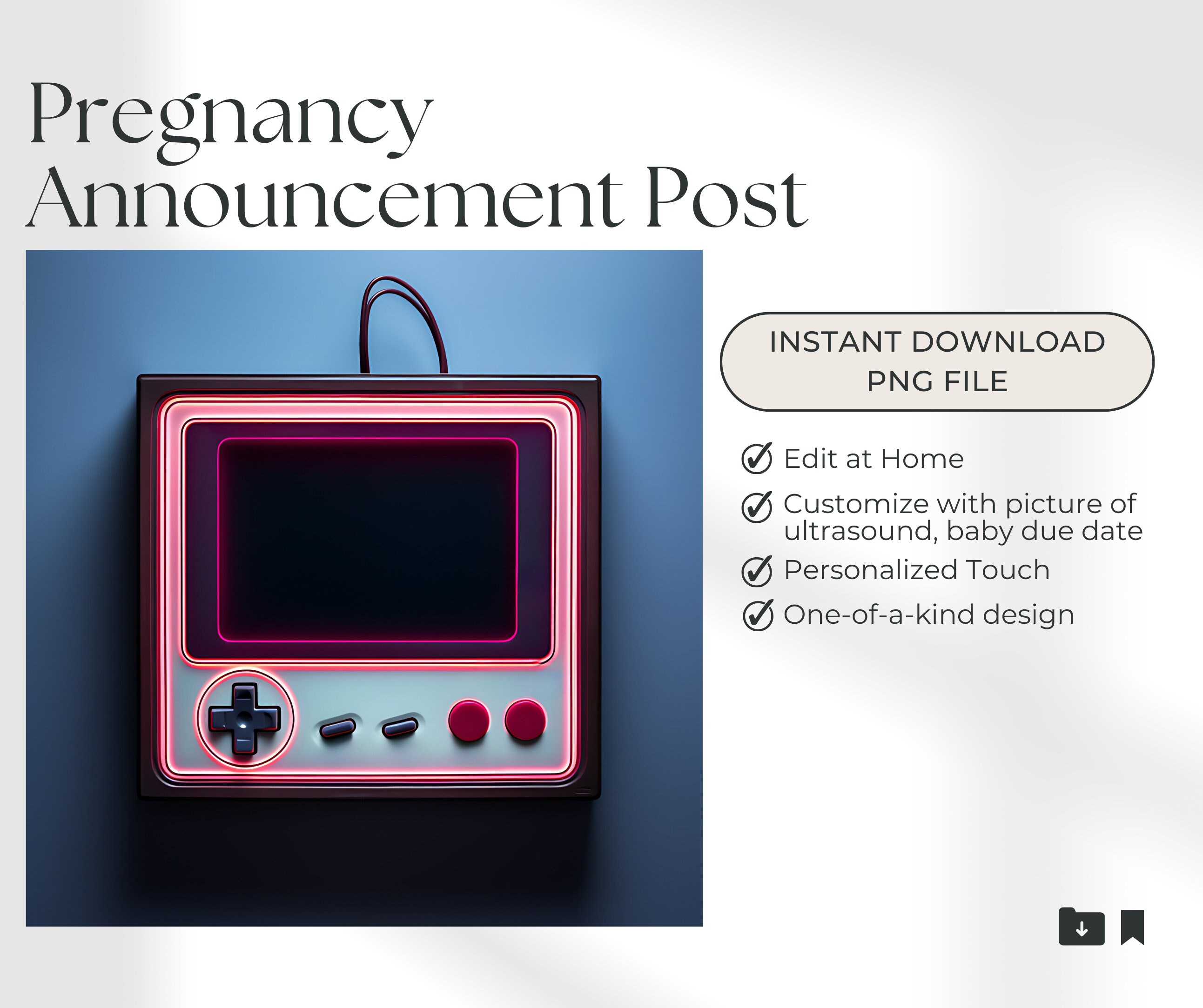 Video Gamer Baby Pregnancy Announcement: Social Media Gender Reveal ...