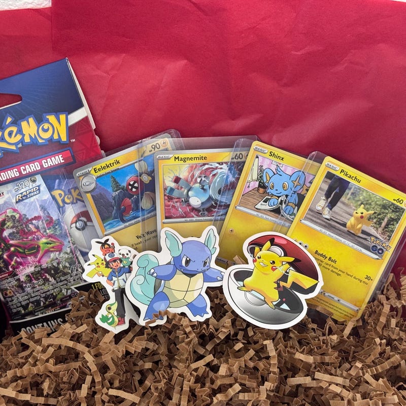 Pikachu Valentines Box - Etsy