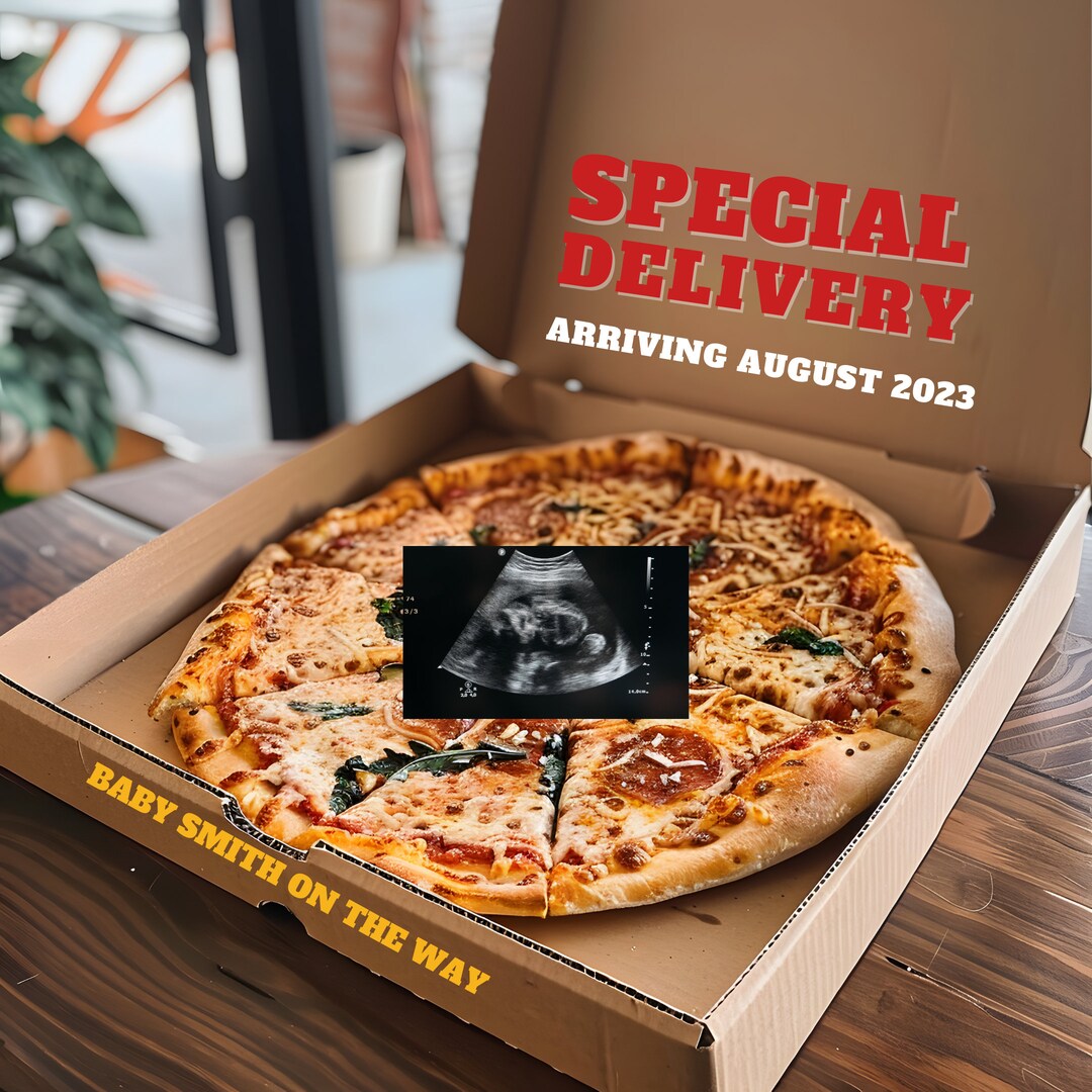 Fun Pizza Lover Pregnancy Announcement | Funny Baby Reveal | Expecting ...