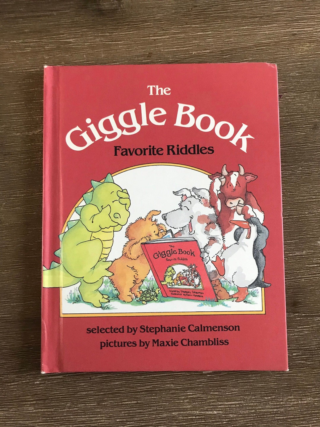 The Giggle Book Favorite Riddles Selected by Stephanie - Etsy
