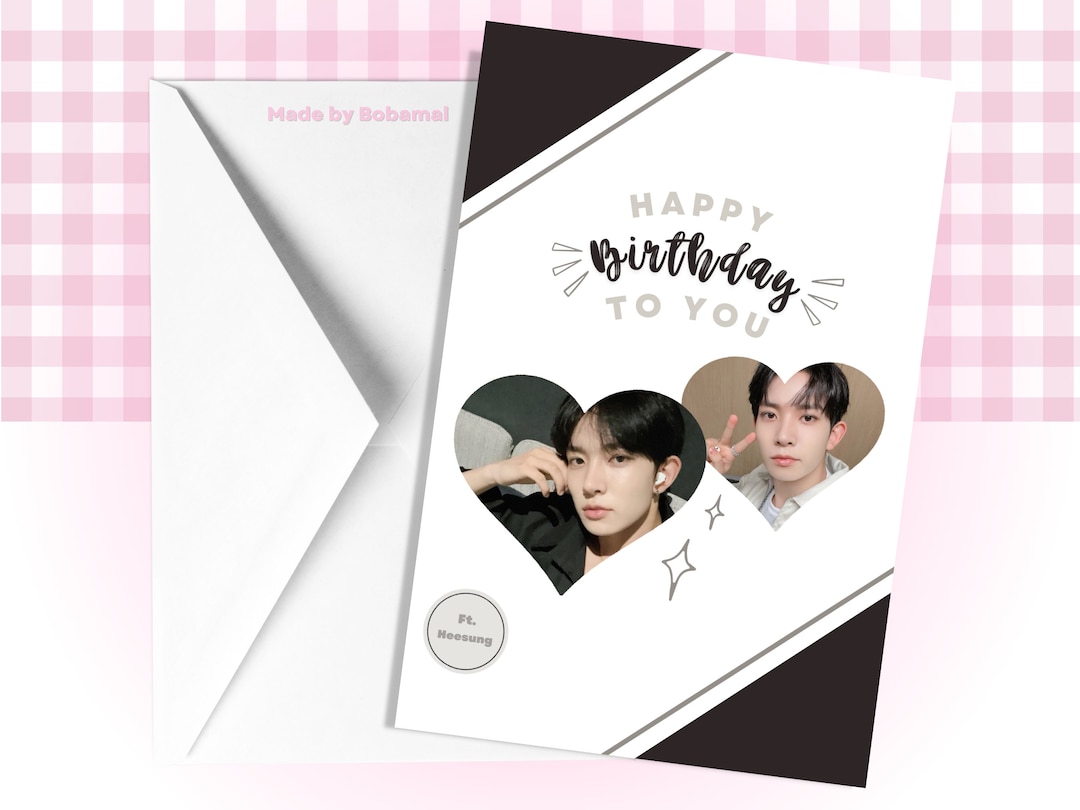 ENHA Inspired BIAS Birthday Card 4x7 - Etsy