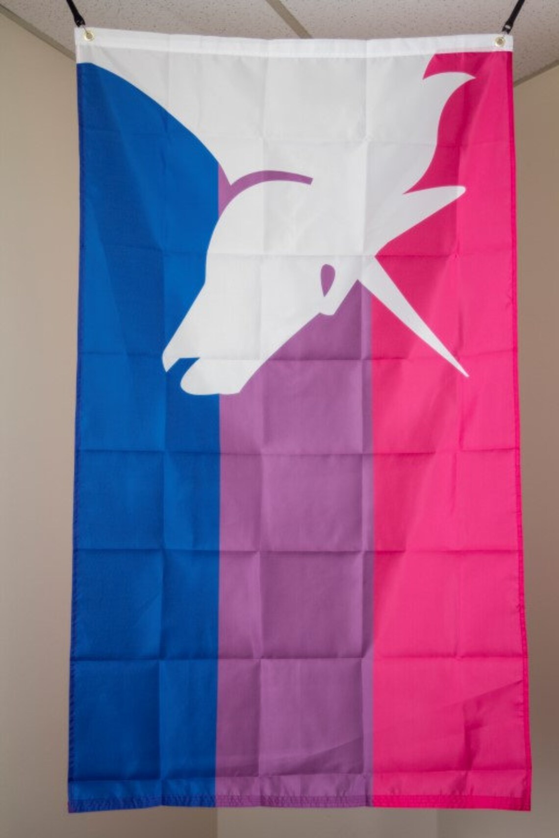 Bisexual Unicorn Flag Bisexual Flag 3'x5' Bi - Etsy
