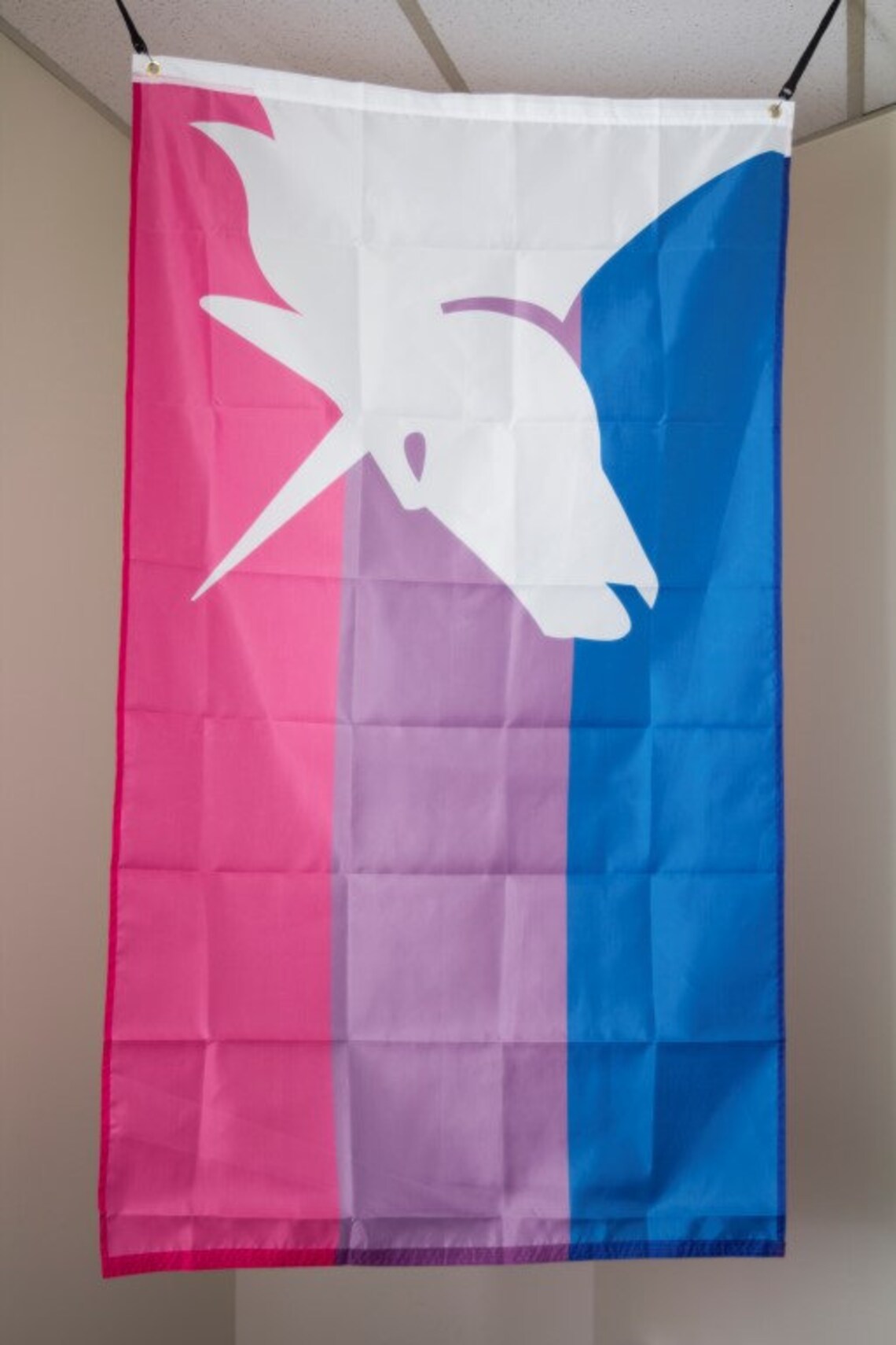 Bisexual Unicorn Flag Bisexual Flag 3'x5' Bi - Etsy