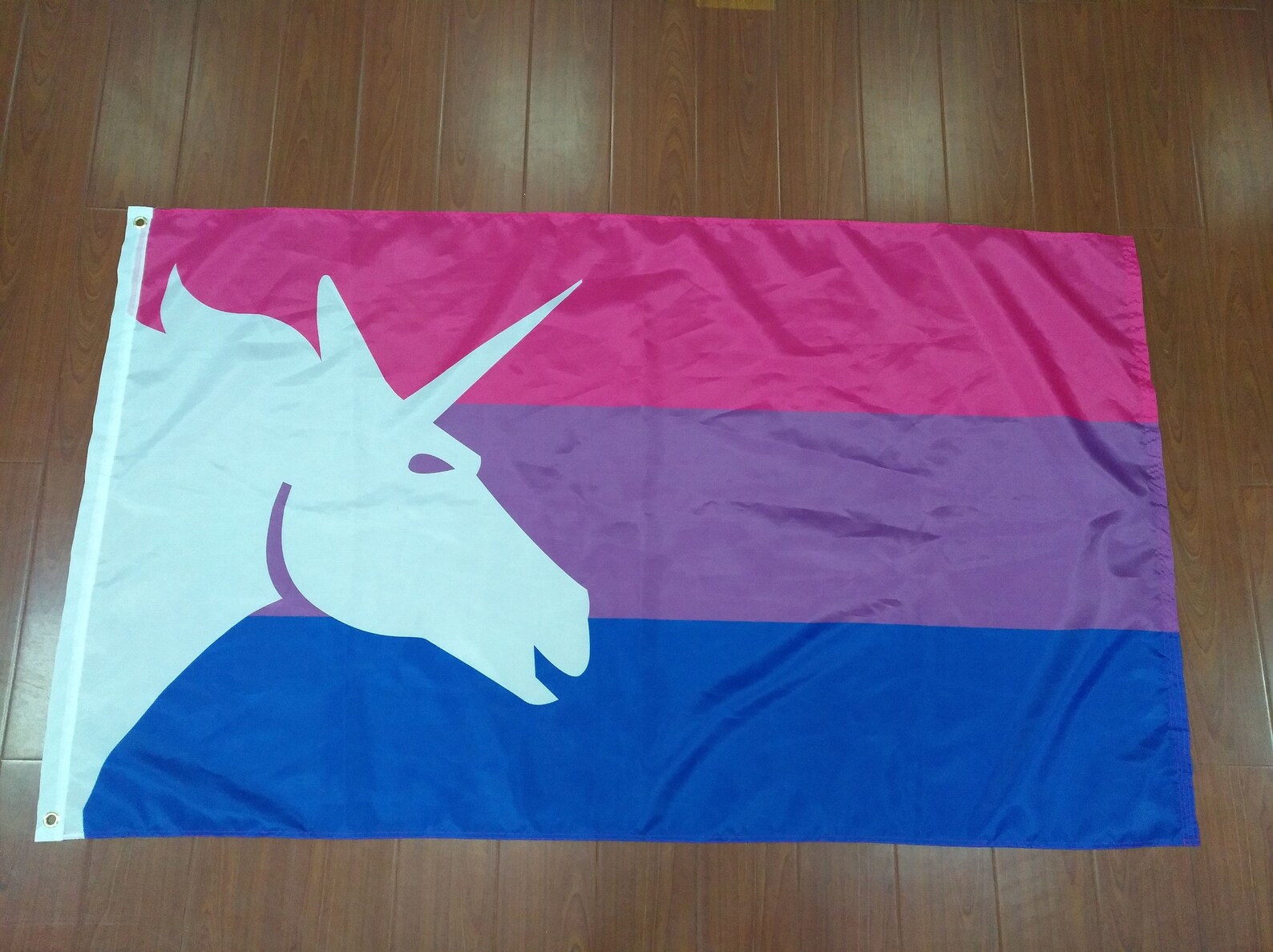 Bisexual Unicorn Flag Bisexual Flag 3'x5' Bi - Etsy