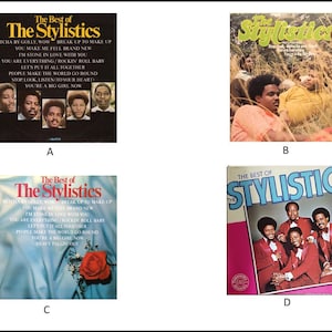 Miniature Vintage STYLISTICS Record Album - Dollhouse 1/6 1/12 1/24 ...