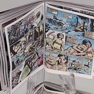 Mini GRAPHIC NOVEL #4 New Mutants Miniature Diorama 1/6 Scale Opening ...