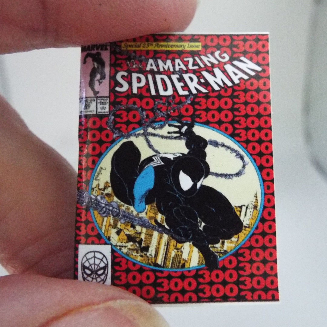 Mini 1963 SILVER AGE Comic 'amazing Spider-man #300' Miniature Diorama ...