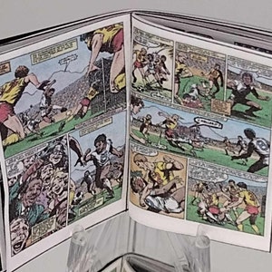 Mini GRAPHIC NOVEL #4 New Mutants Miniature Diorama 1/6 Scale Opening ...