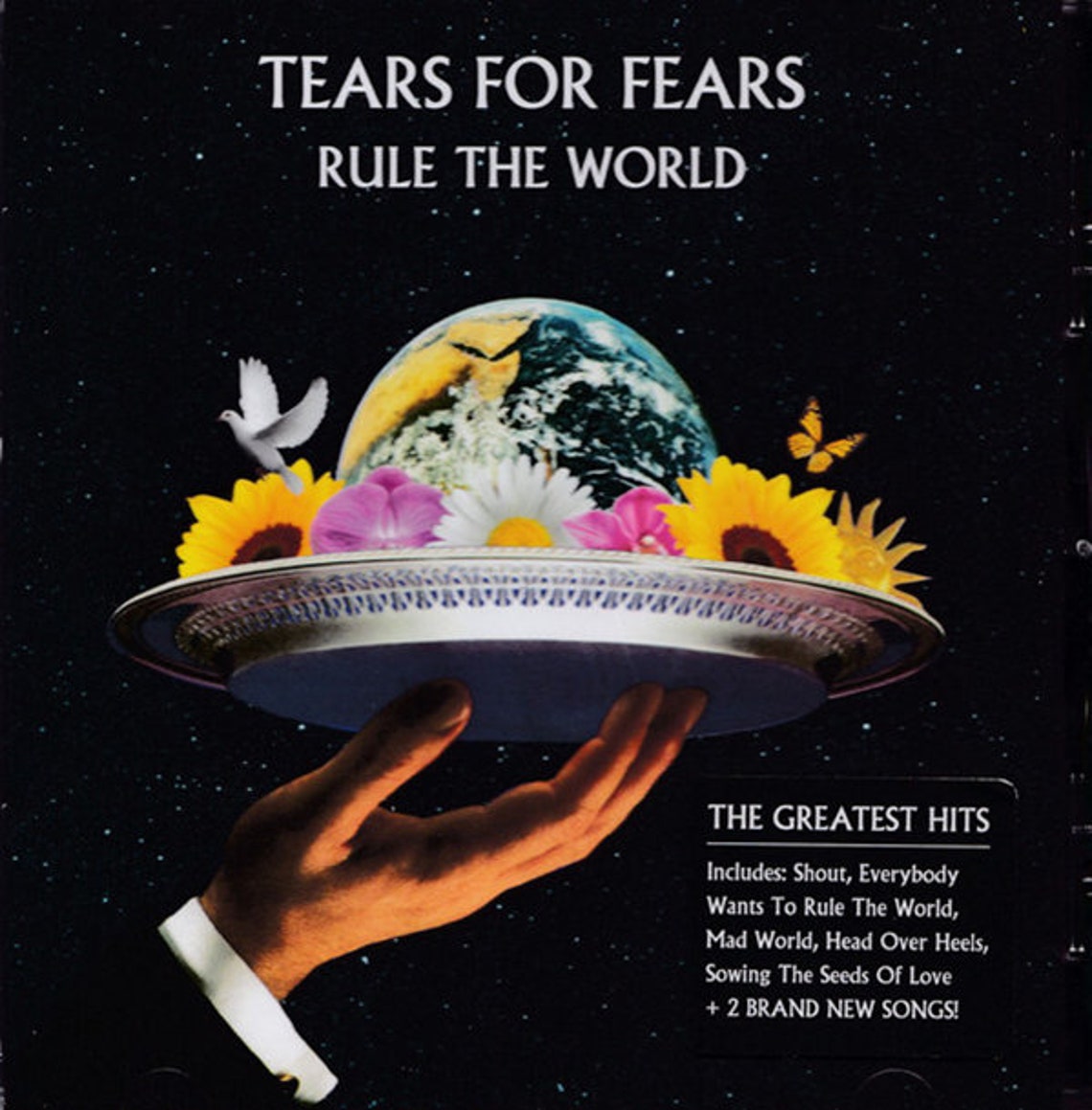 Miniature Vintage 'TEARS FOR FEARS ' Record Album - Dollhouse 1/6 1/12 ...