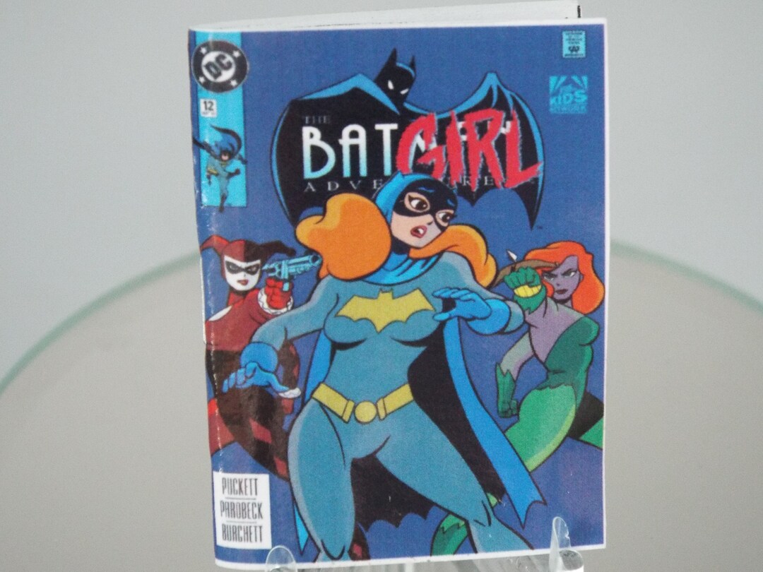 Mini 1992 Comic ' BATGIRL BATMAN 12' Miniature Diorama 1/6 Scale ...