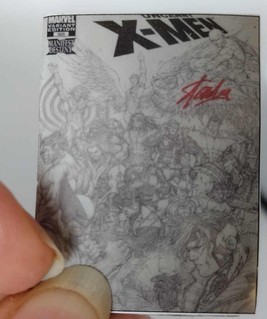 Mini Comic 'X-MEN # 500 SERIES Miniature Fashion Doll Size 1/6 ...