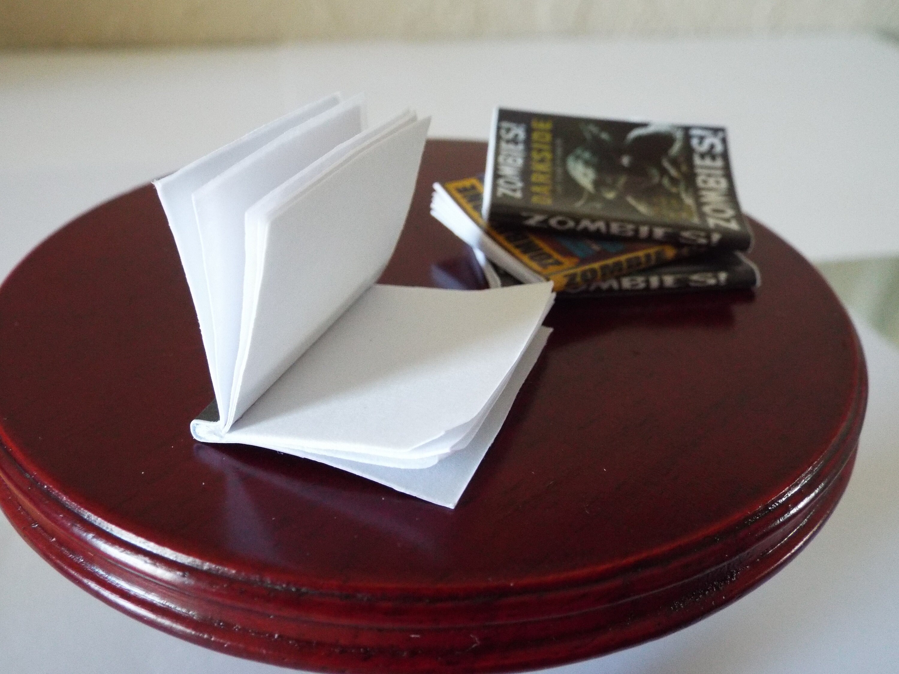 4 Miniature 'ZOMBIE' Halloween Magazines Dollhouse - Etsy