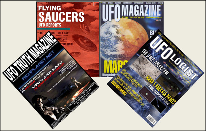 4 Miniature 'UFO & ALIEN ' OPENING Magazines - Etsy