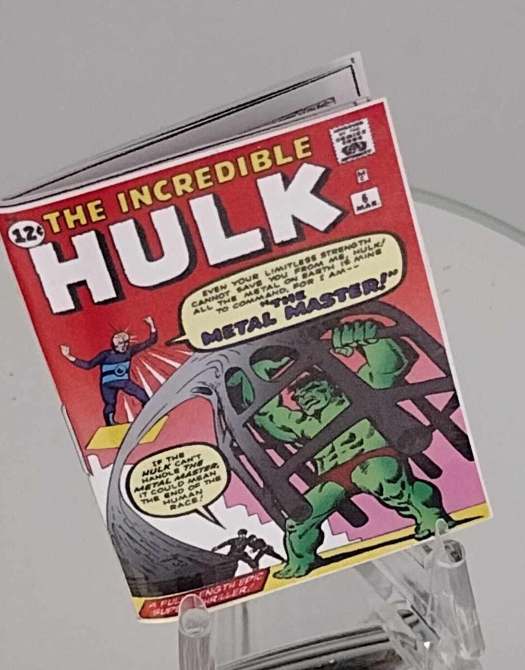 Miniature 1963 'HULK #6' Miniature Fashion Doll Size 1/6 Playscale ...