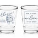 Double-sided Shot Glass 204C Custom Pet Illustration - Etsy