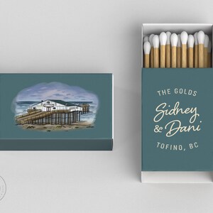 Wedding Matchboxes Full-color #2 - Custom Venue Wedding Matches ...