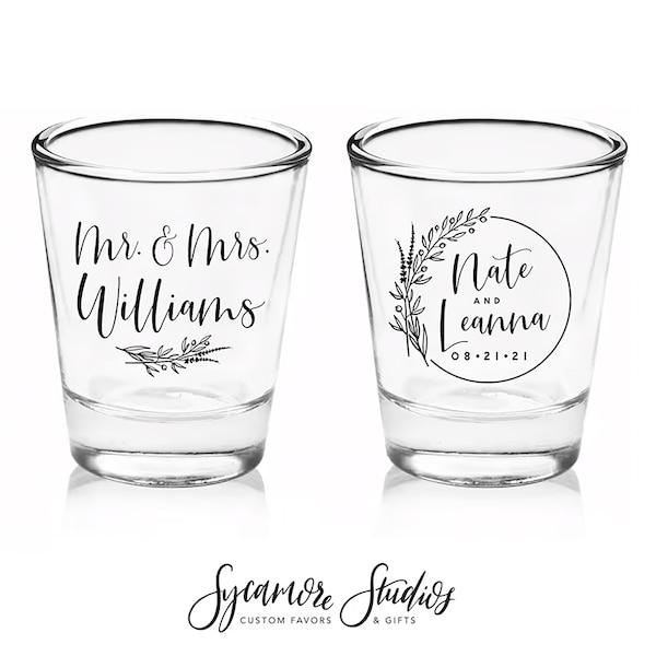 Wedding Shot Glass - Etsy