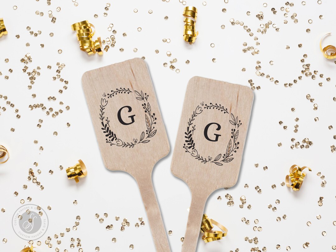 Wedding Stir Sticks #23 - Wooden Stir Sticks, Round, Oval, Rectangle ...