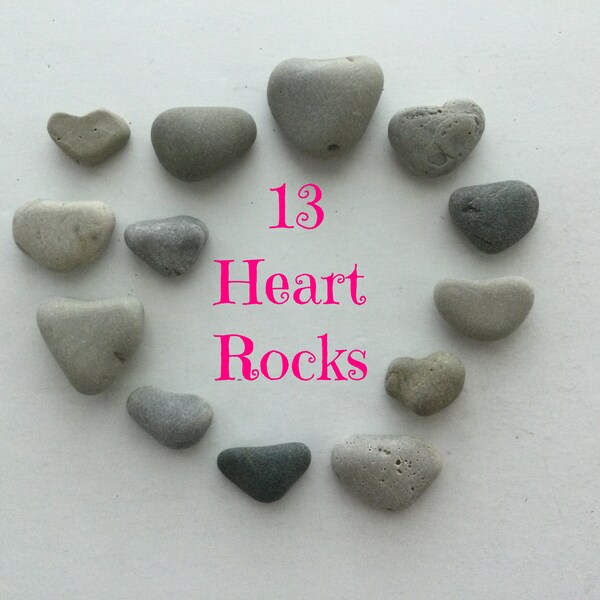 Heart Shaped Rocks - Etsy