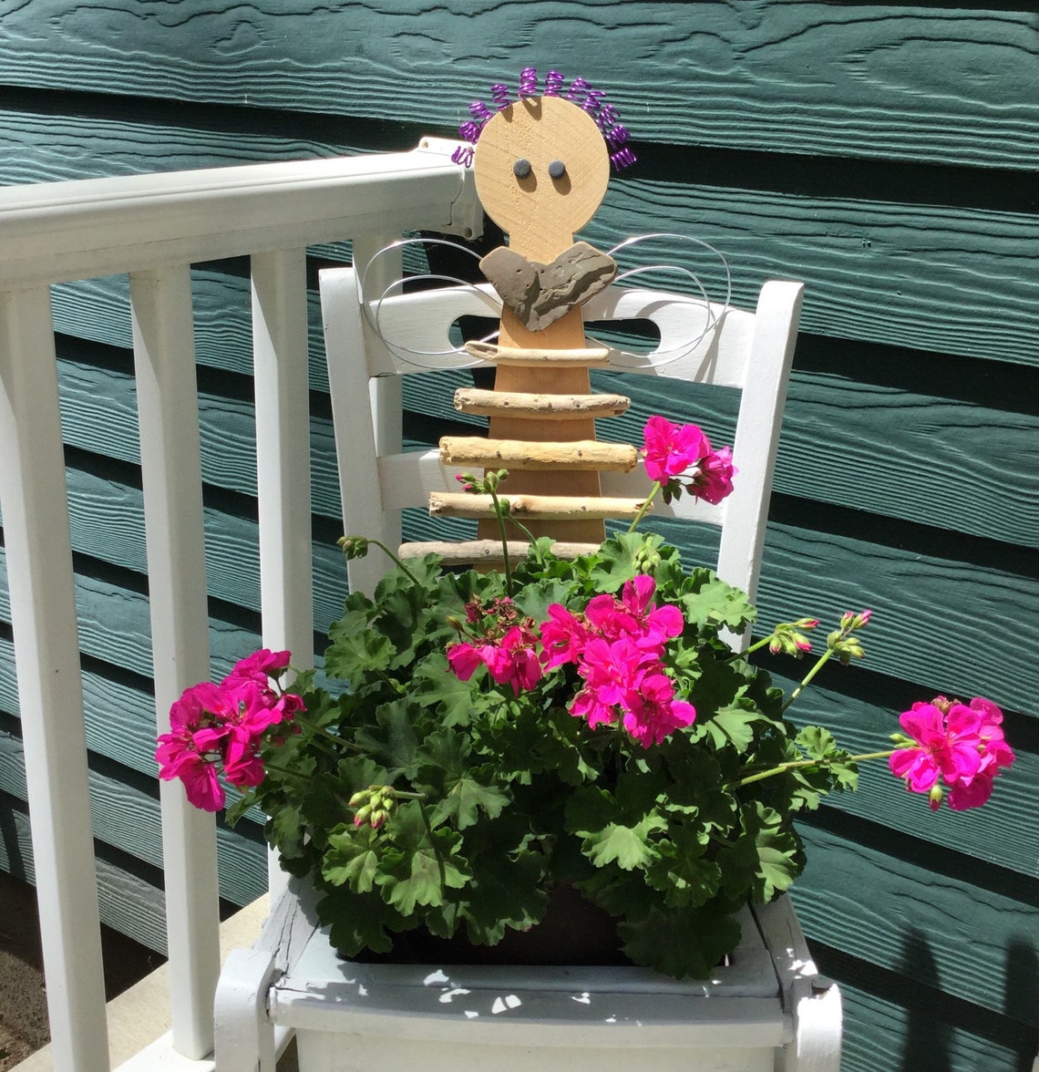 Large Garden Angel Yard Art Garden Decor | Etsy