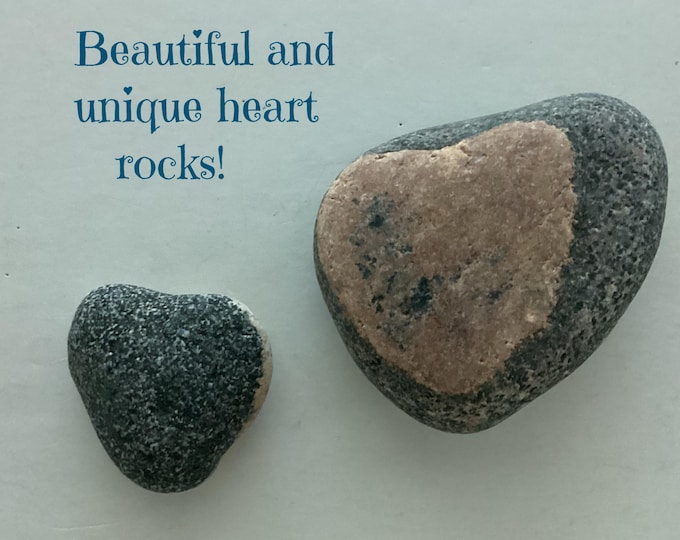 Collection of 16 Lake Michigan Heart Shaped Beach Rocks - Etsy