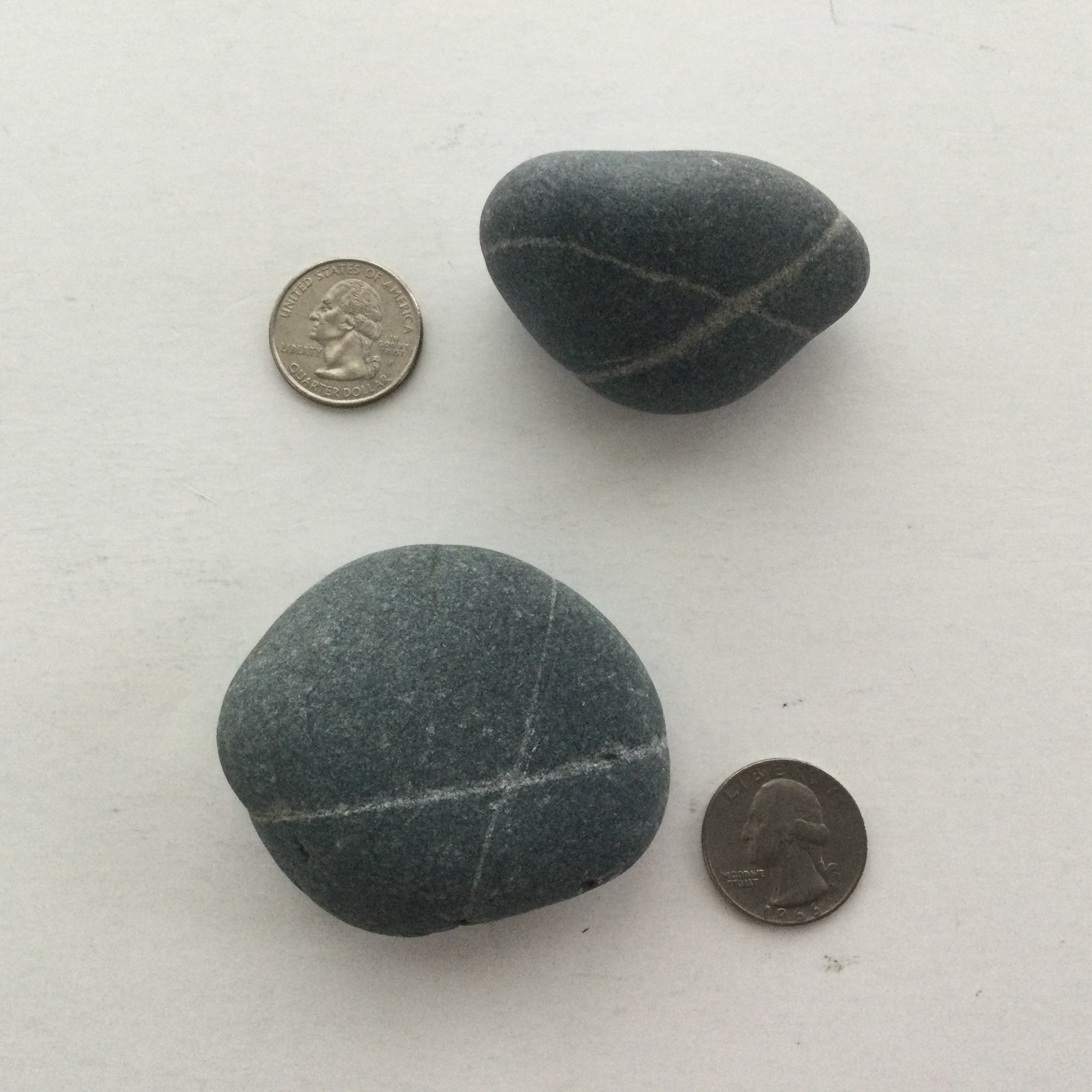 Set of 11 Striped Lake Michigan Beach Rocks - Etsy