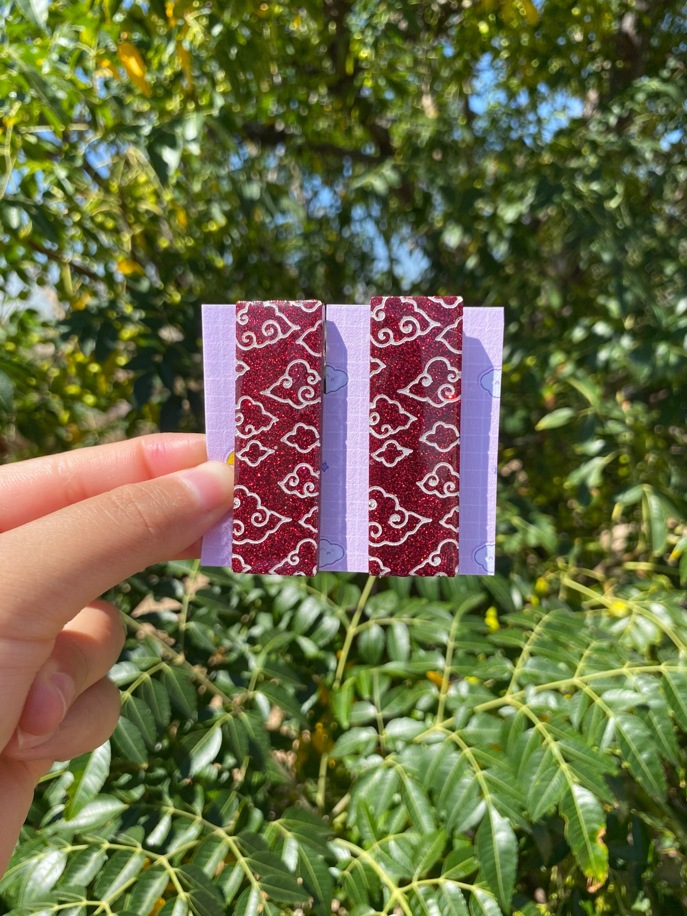 Anime Cloud Barrette Subtle Anime Hair Clip Kawaii Anime - Etsy