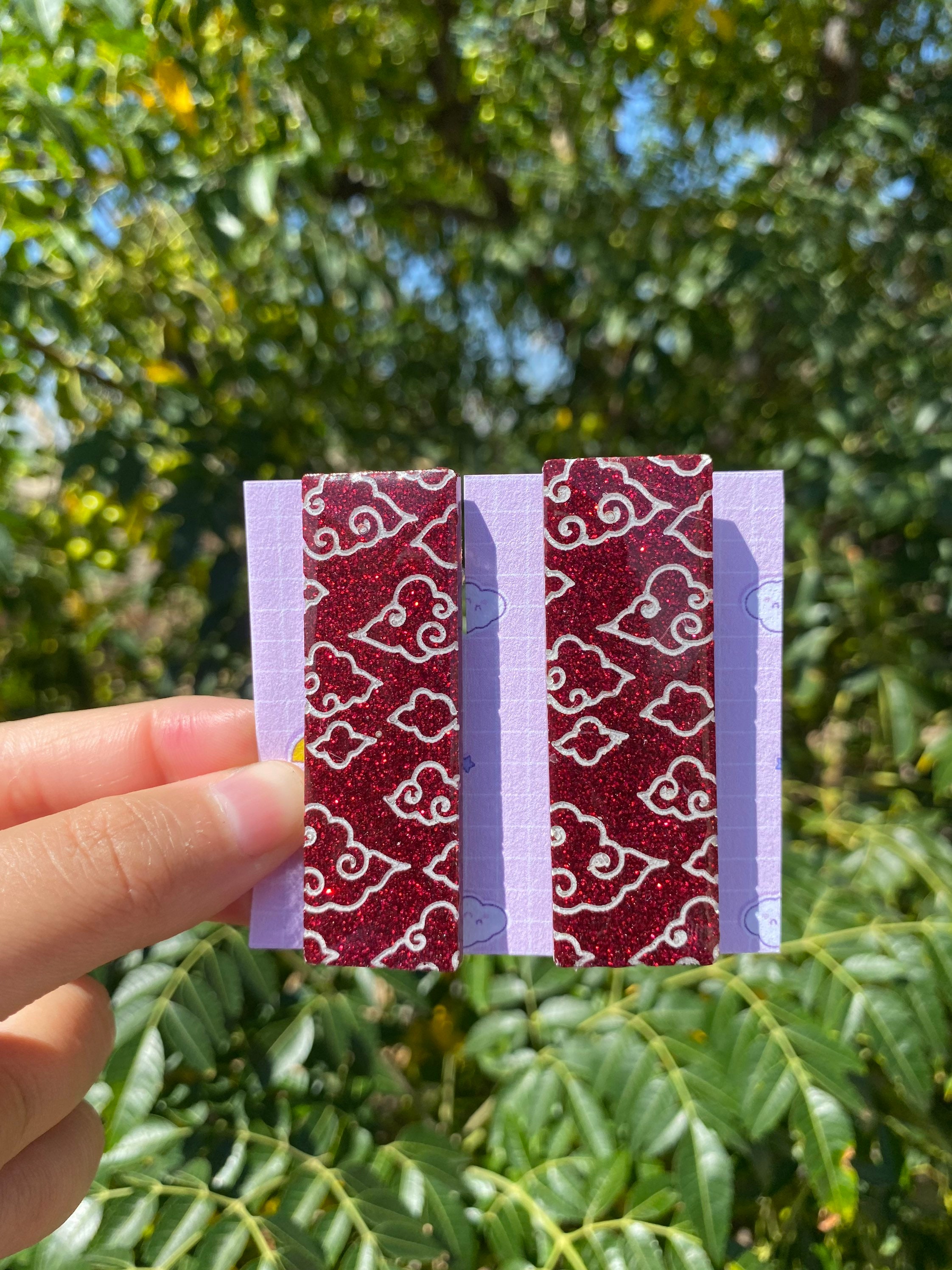 Anime Cloud Barrette Subtle Anime Hair Clip Kawaii Anime - Etsy