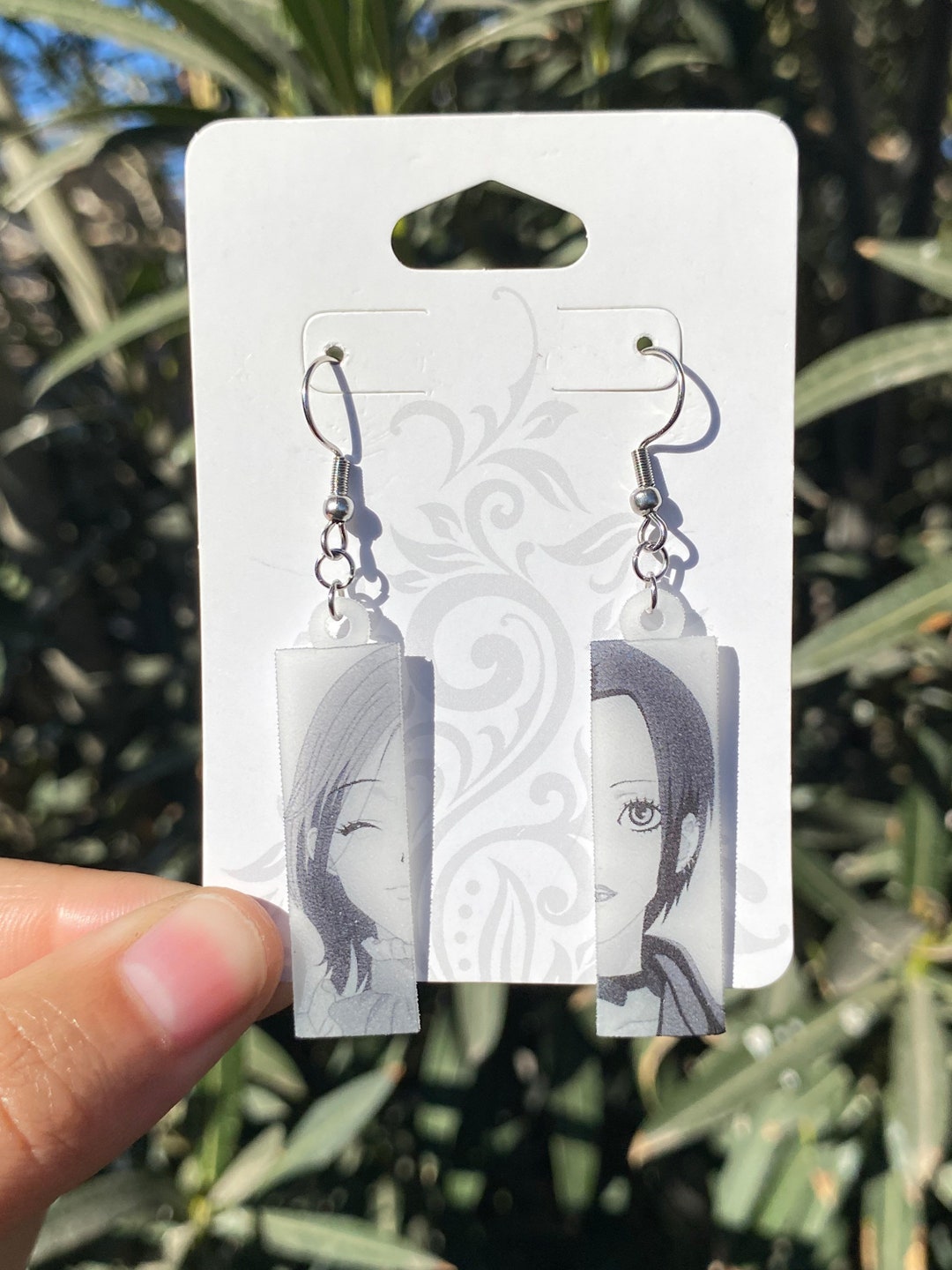 Strawberry Besties Split Anime Earrings, Subtle Anime Jewelry, Kawaii ...