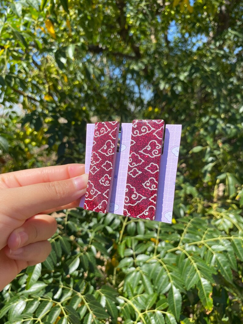 Anime Cloud Barrette Subtle Anime Hair Clip Kawaii Anime - Etsy
