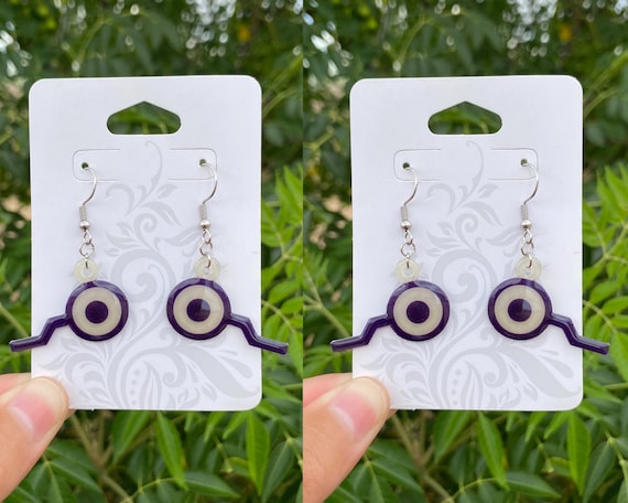 Custom Cursed Speech Anime Earrings Anime Earrings READ - Etsy