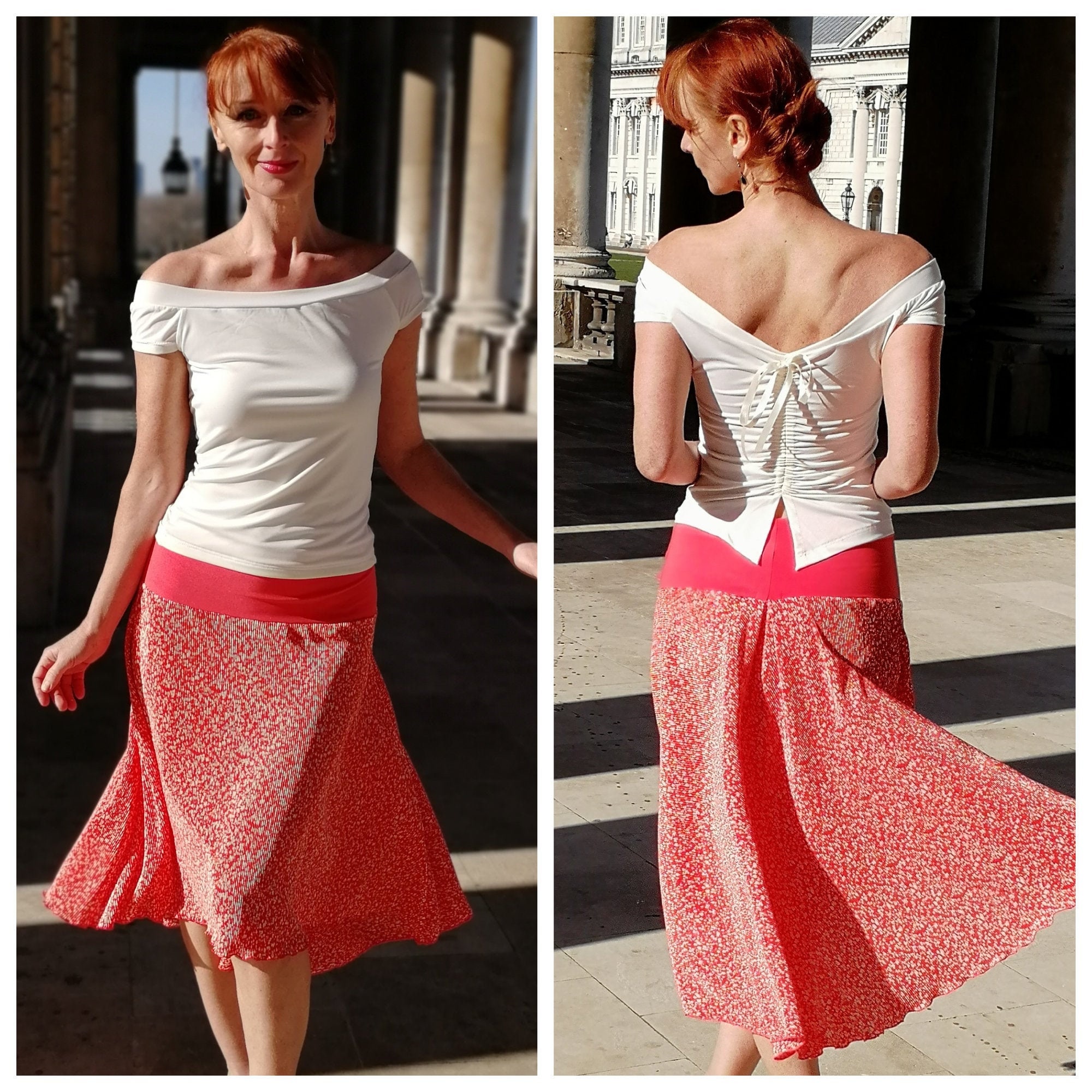 Dance Top Tango Top Bardot Top Summer Top Lurex Top off - Etsy UK